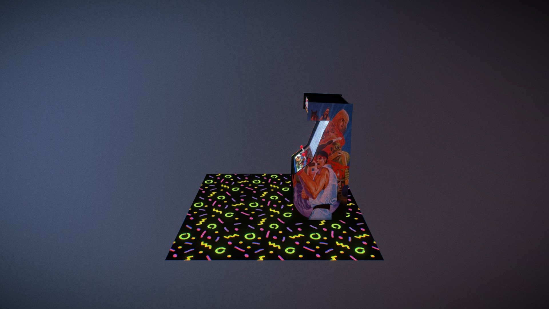 Arcade - 3D model by mr_opio [0a6afa1] - Sketchfab