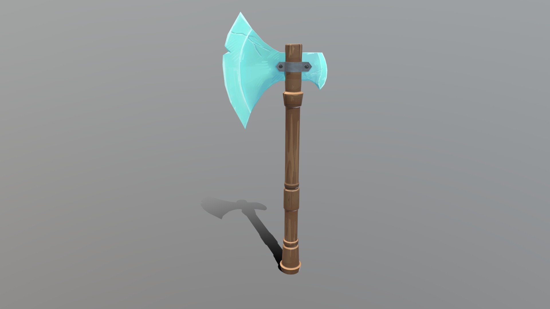 diamond axe simple - 3D model by stinnaonthegimma [0a6b9d5] - Sketchfab