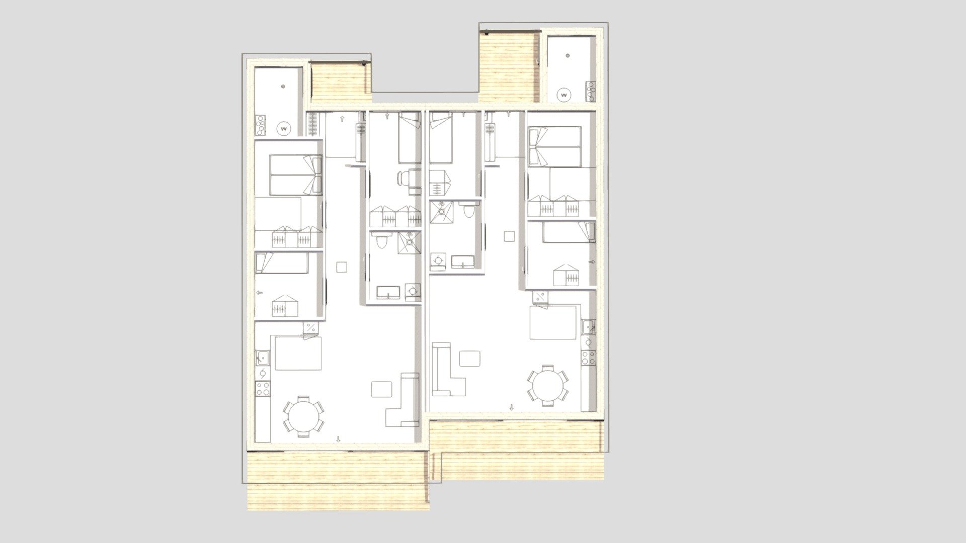 1ET 2MB Fagervollen modern shifted 19.12.23 - Download Free 3D model by ...