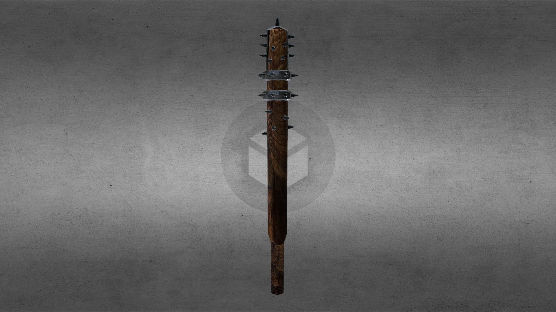 Spiked Club - 3D model by Arkaitz Fernández (@Sorrowoods) [0a6d99f ...