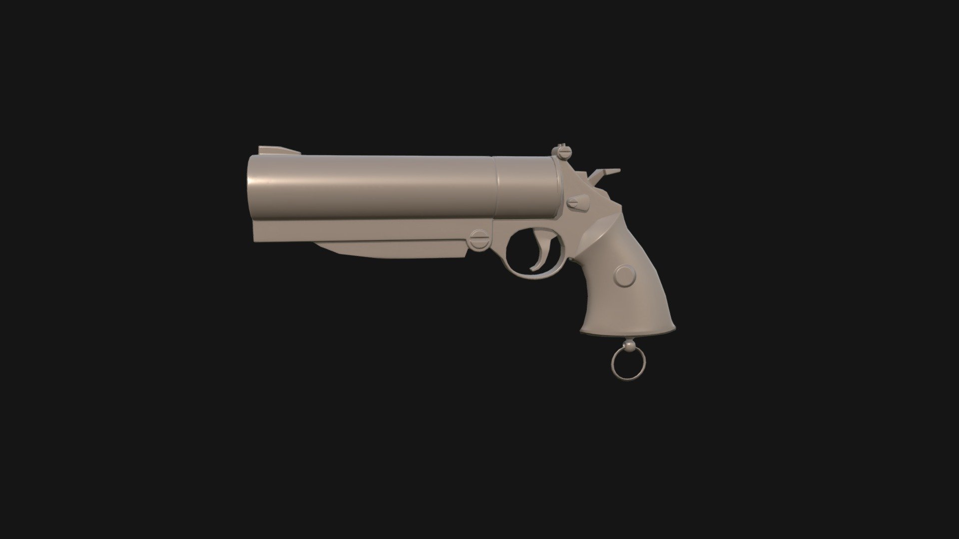 Hellboy's Gun for ANIM 35 - Download Free 3D model by hongH [0a6e2f3 ...