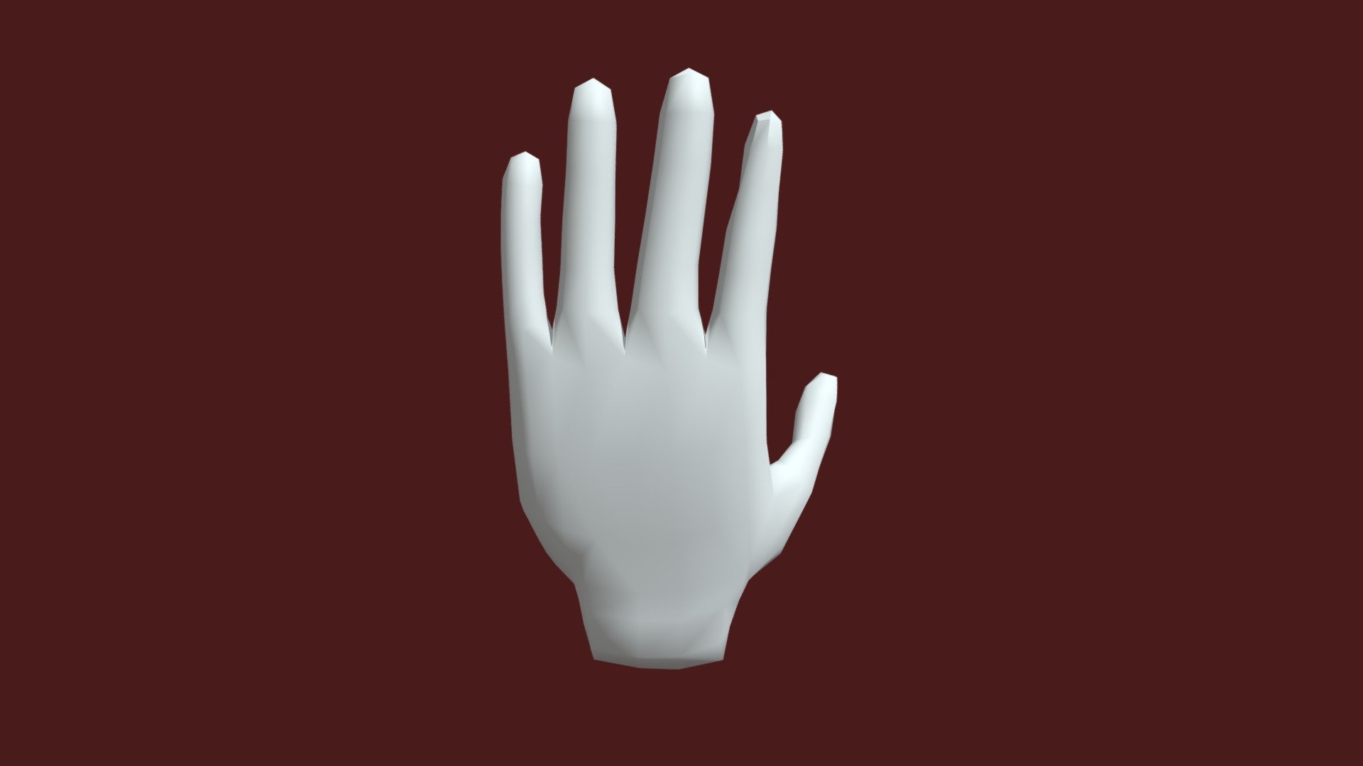 Simple Hand - Download Free 3D model by Pichael Productions ...
