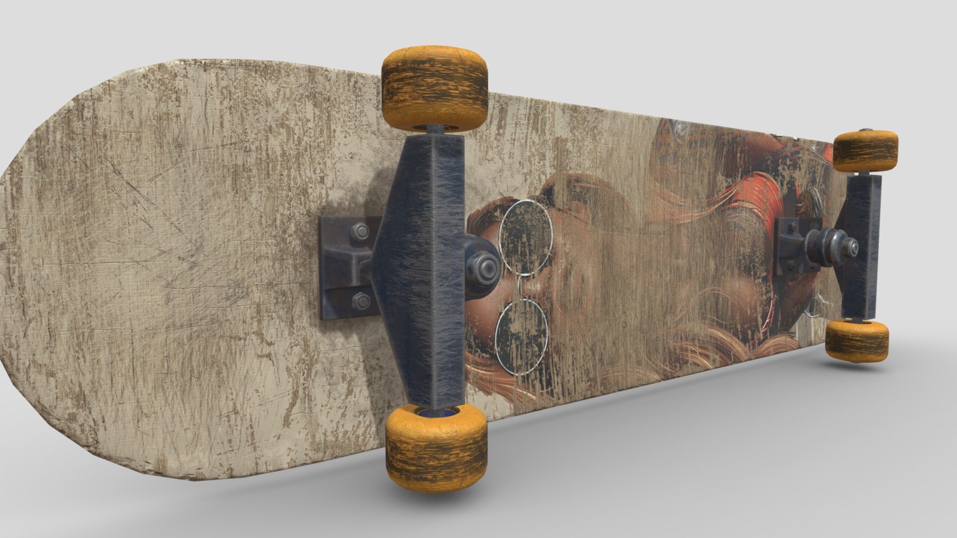 Skateboard - 3D model by volkov.dmitry63 [0a71f91] - Sketchfab