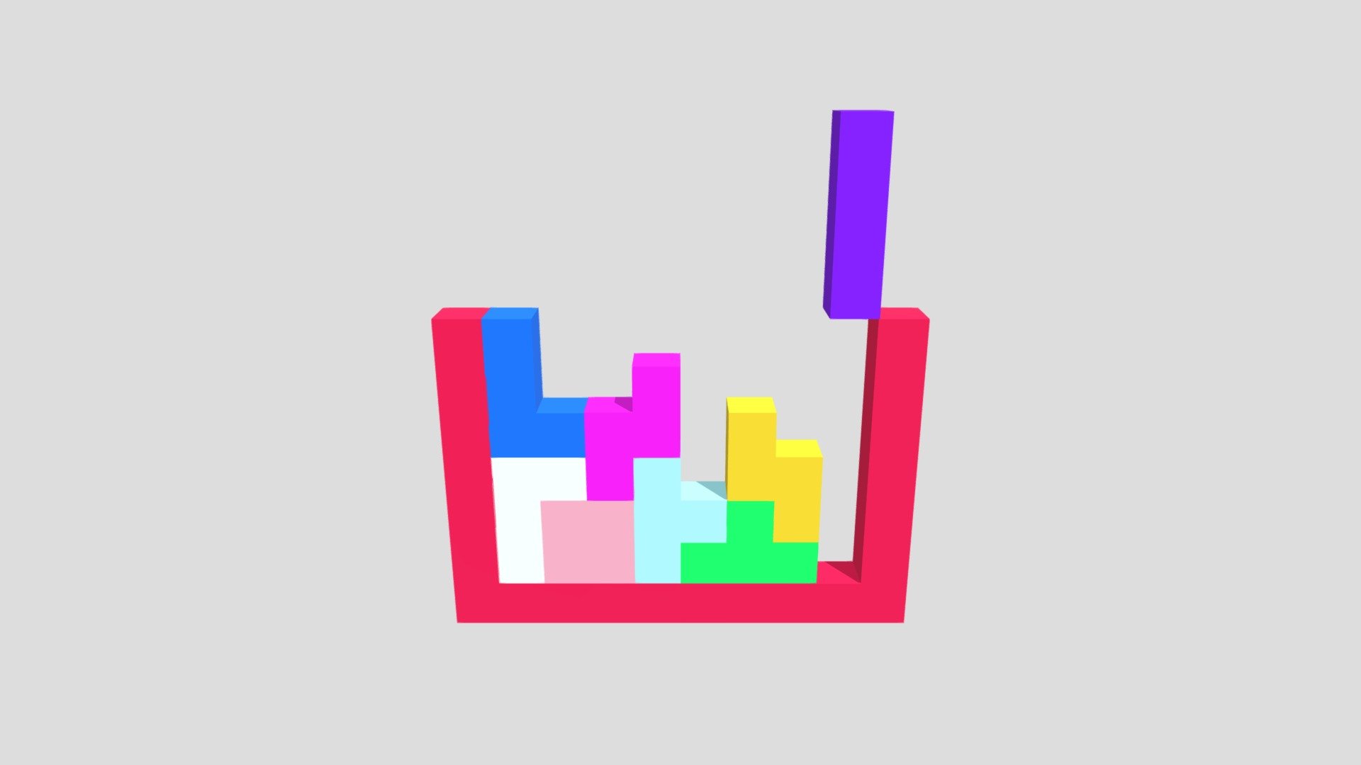 Tetris Blocks - Download Free 3D model by Zeus.stl [0a72a42] - Sketchfab