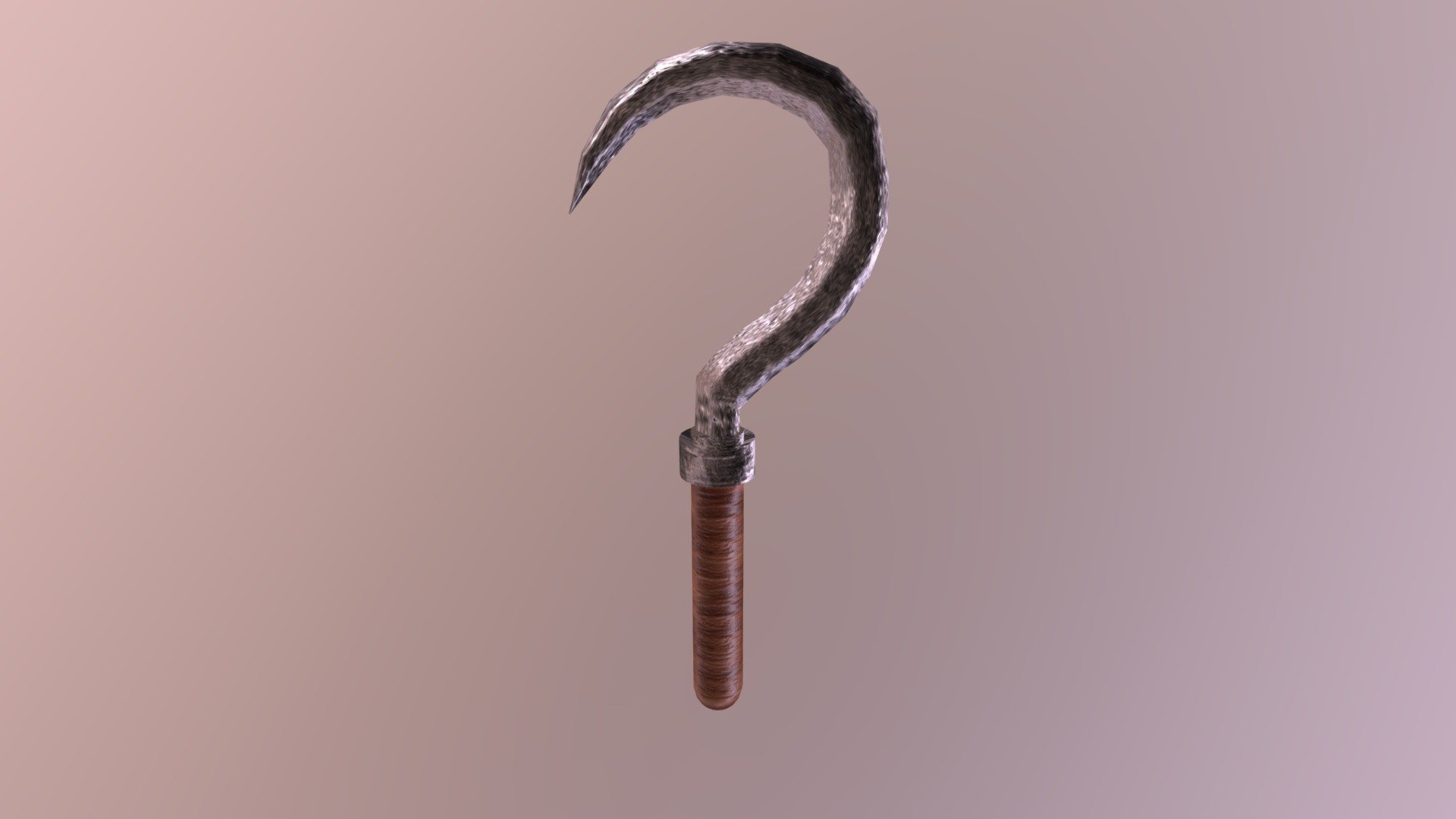 Textured Sickle - 3D model by Auemex [0a72a5e] - Sketchfab
