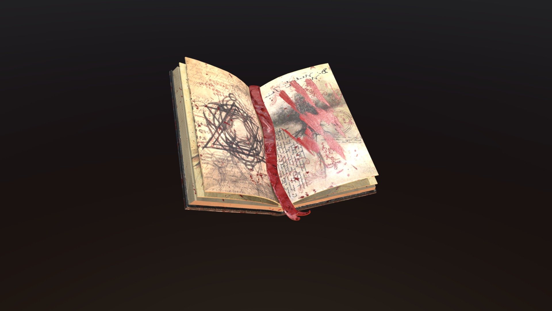 Satanic Rituals Book - Download Free 3D model by Useless.Witch (@220356 ...