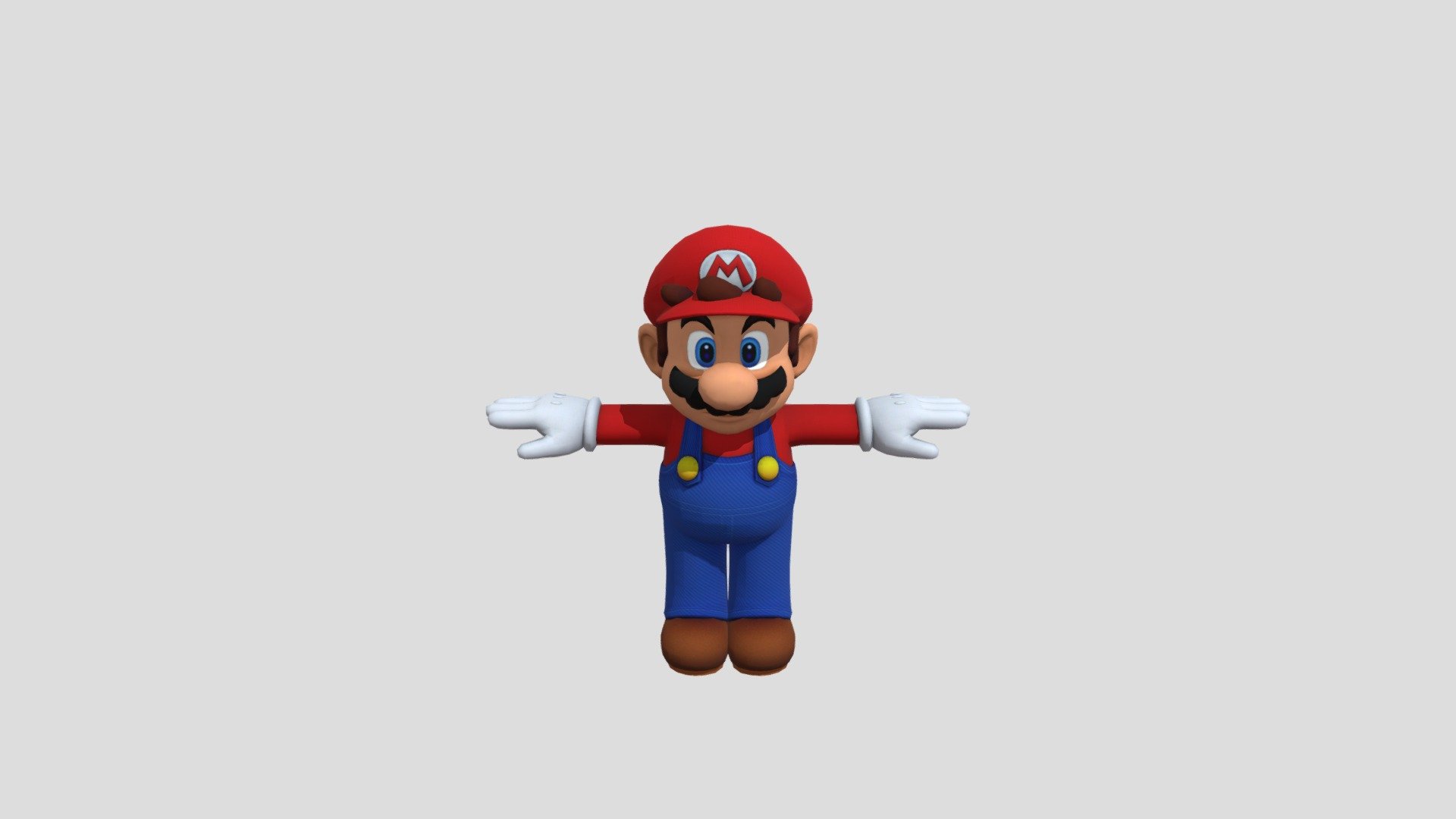 Wii U - Mario Tennis Ultra Smash - Mario - Download Free 3D model by ...
