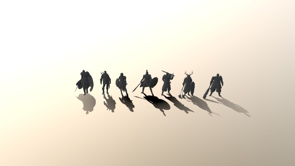 GROUP OF PEOPLE - A 3D model collection by Drbrignol - Sketchfab