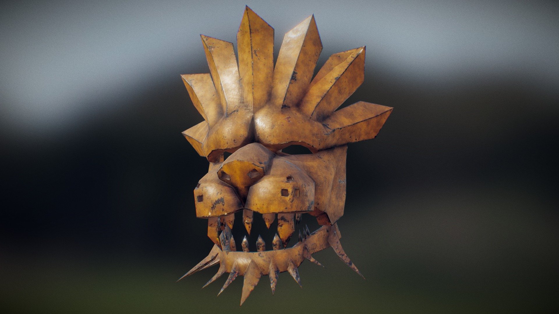 Hwacha Mask - Guns of Icarus online - Download Free 3D model by Mr. The ...
