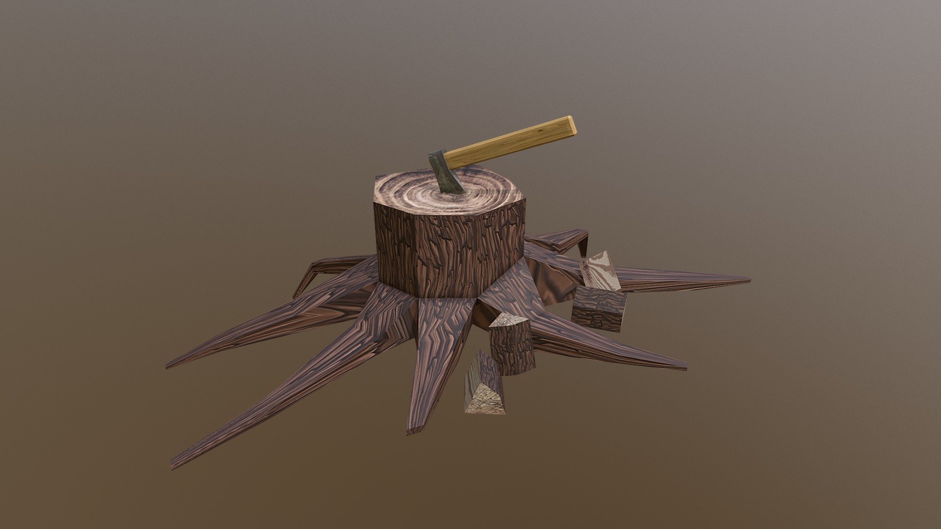 Stump - 3D model by sindrekuljo [0a74aba] - Sketchfab