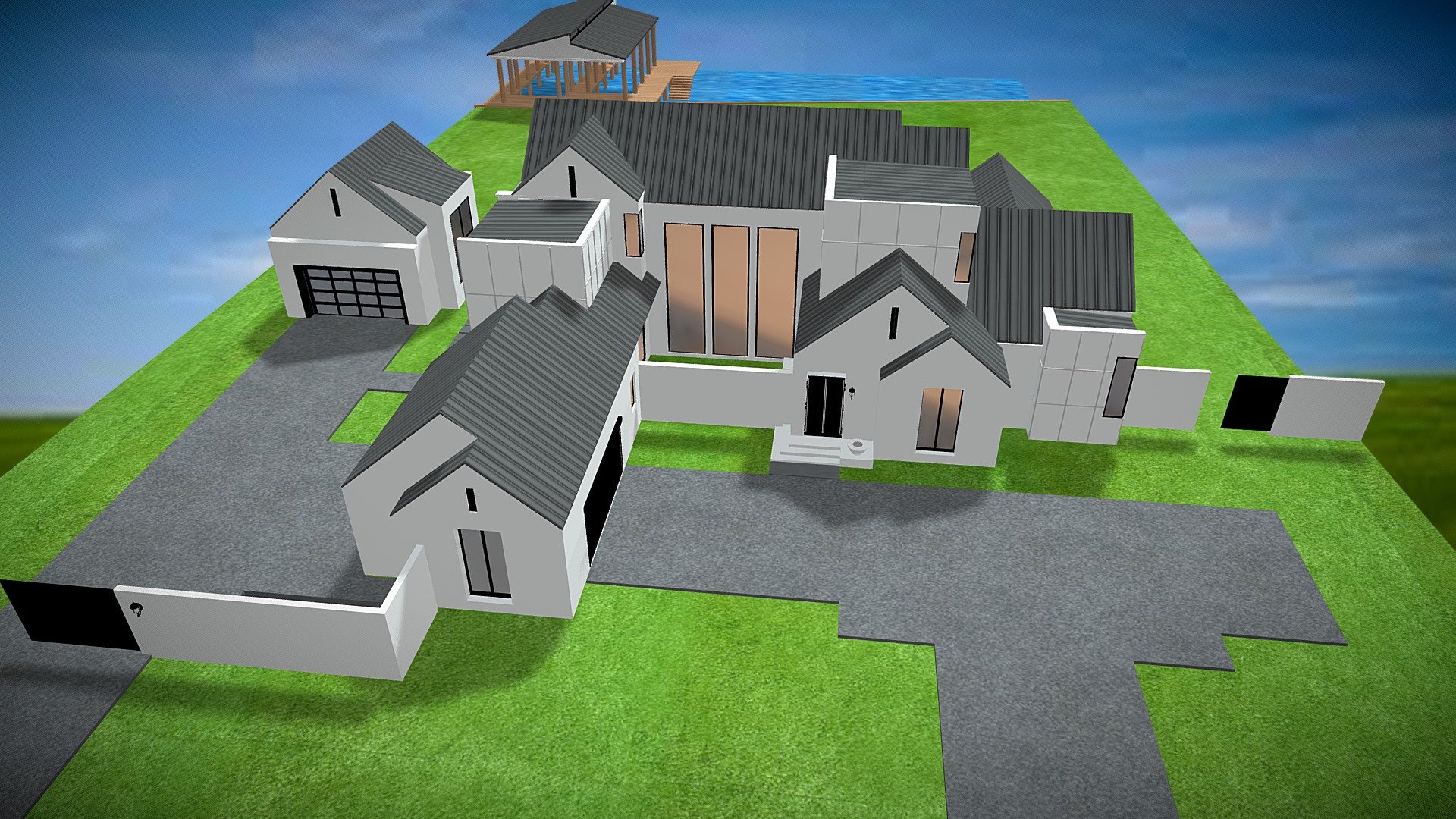 James Chauvin 6 - 360 spin model of 3D house - 3D model by ...