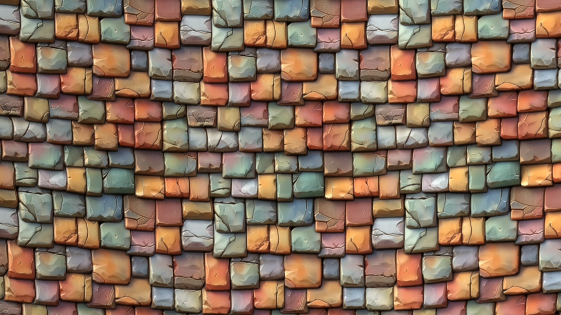 Stylized Roof Seamless Texture - Buy Royalty Free 3D model by zames1992 ...