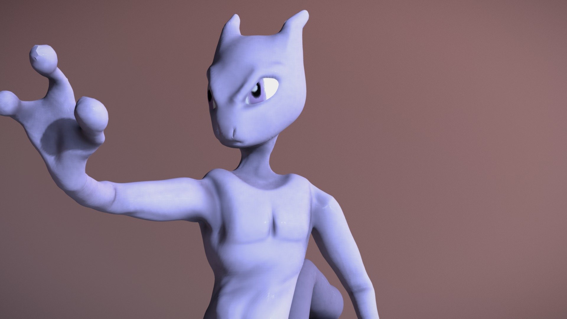 MewTwo - 3D model by cauehf [0a76836] - Sketchfab
