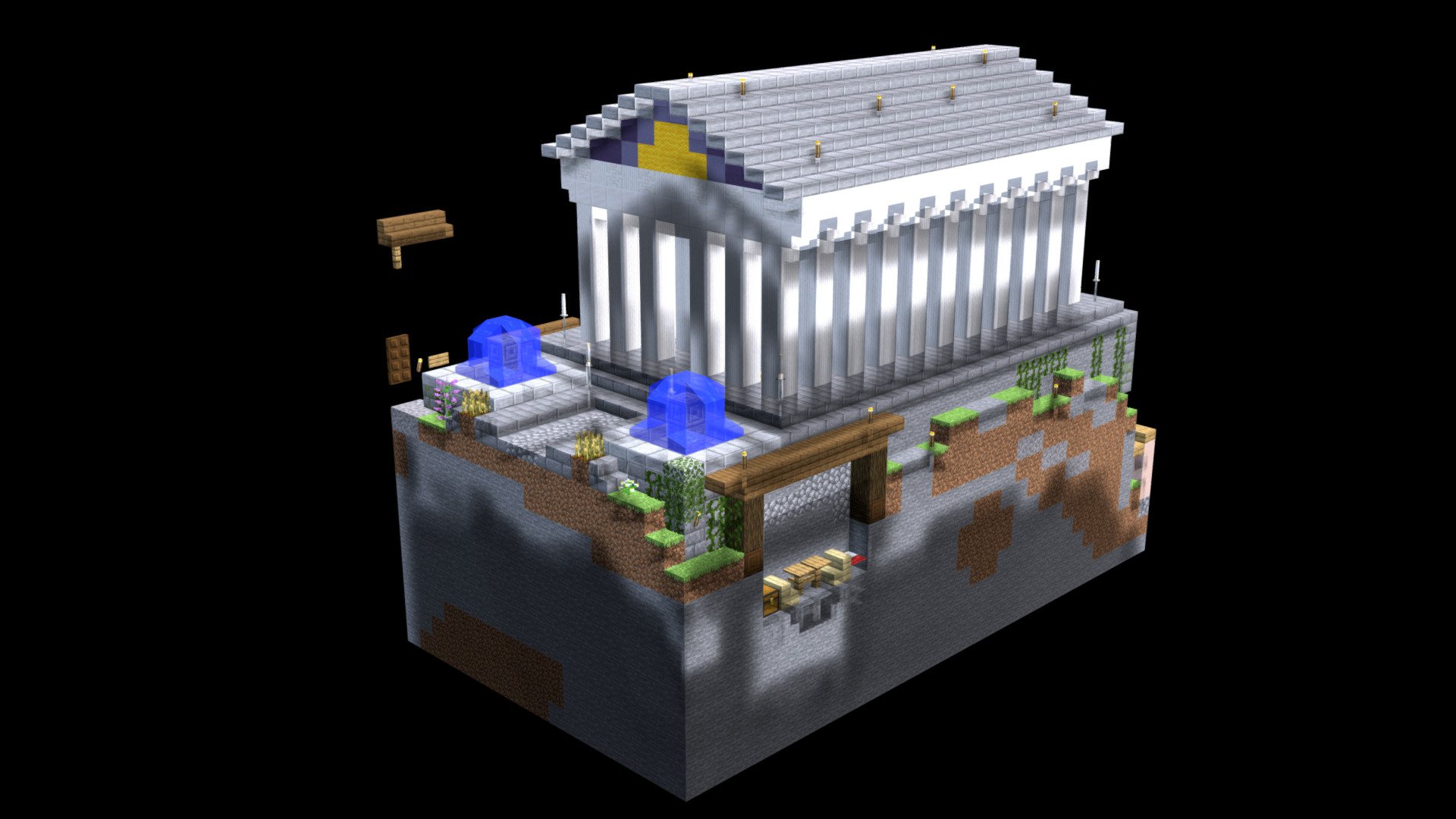 Temple of Sol invicto - Download Free 3D model by galiendArcy [0a76b09 ...