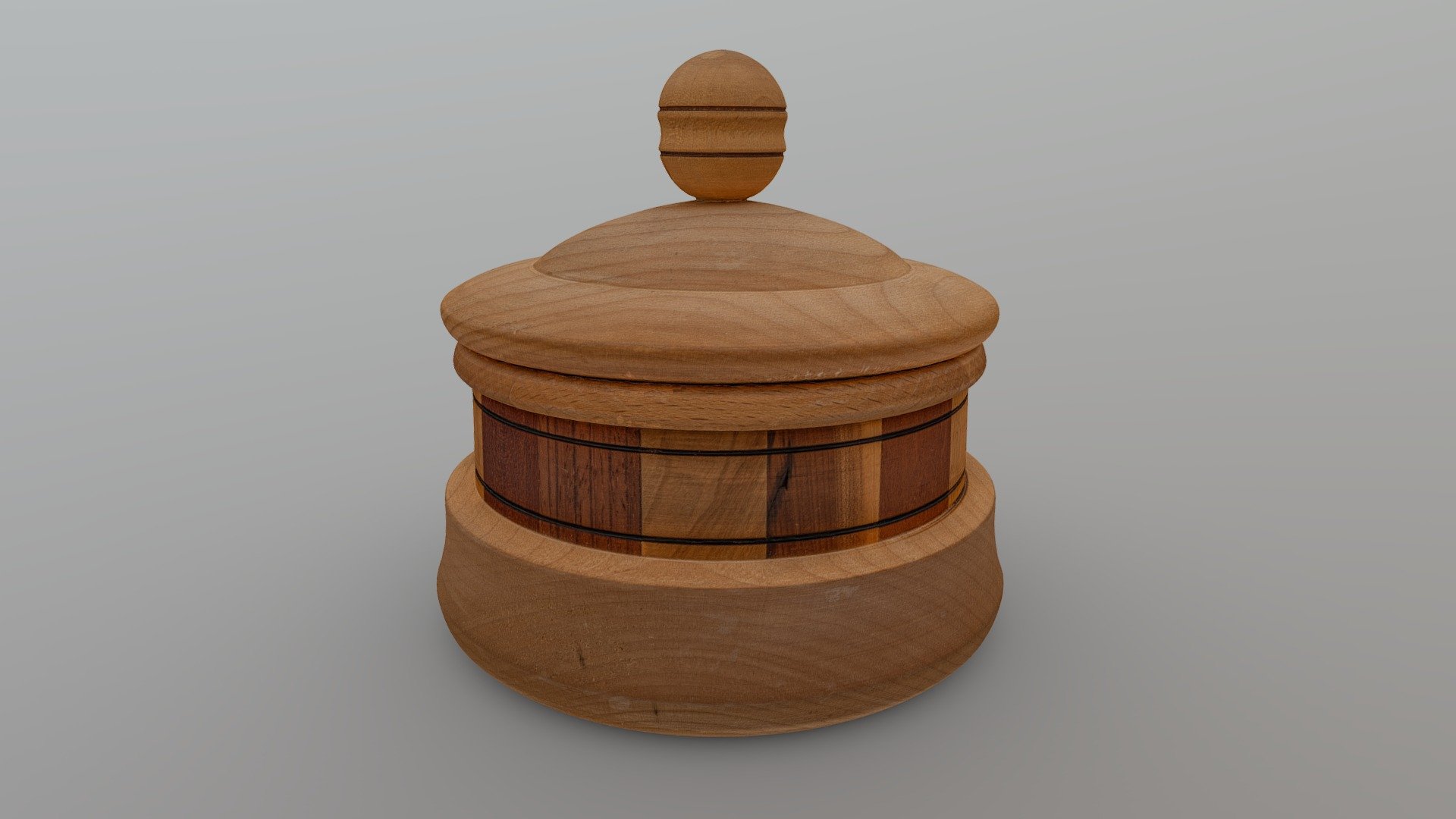 Highly Detailed Wooden Box - Photogrammetry - Buy Royalty Free 3D model ...