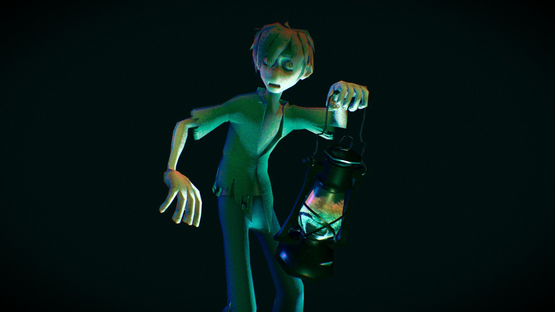 "Mike" MC model for a horror game - 3D model by dona0k3 [0a77263 ...