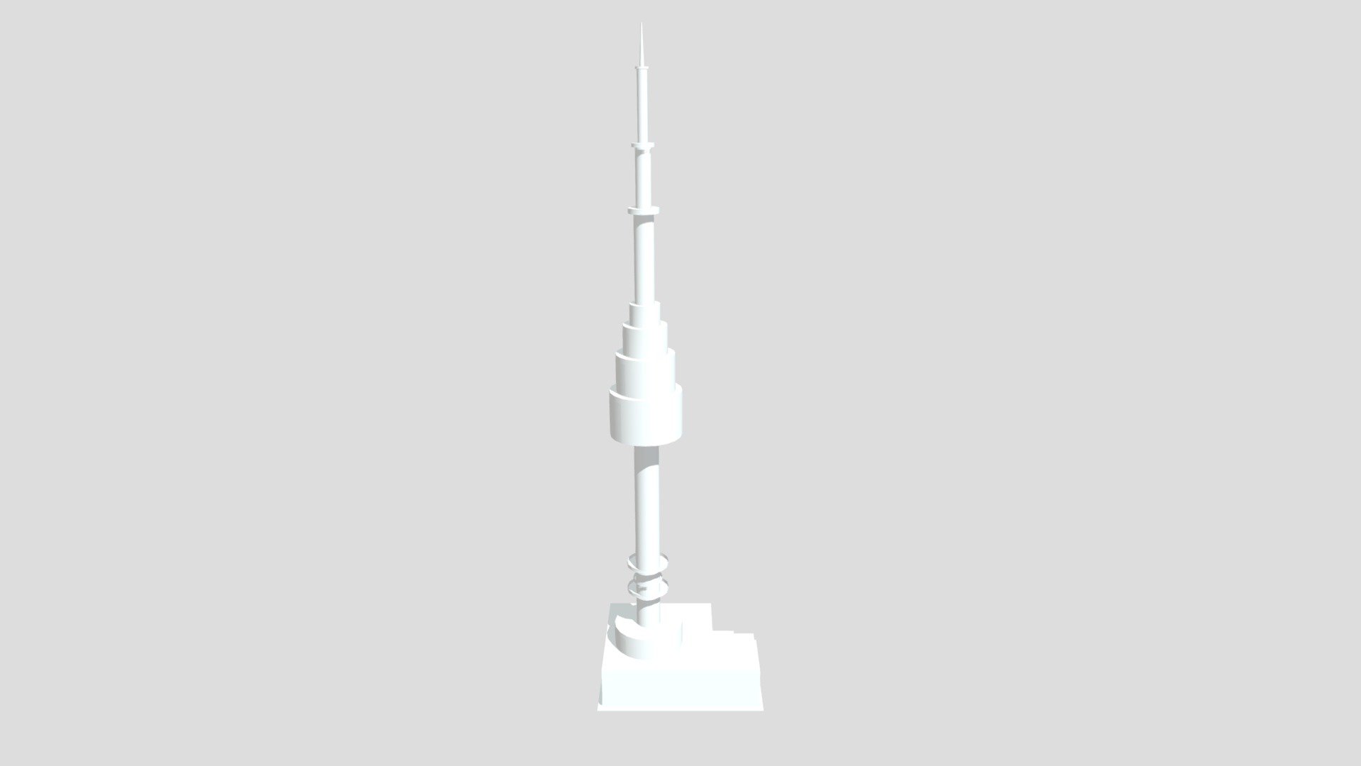 N Seoul Tower - Download Free 3D model by s3818430 [0a77b5b] - Sketchfab