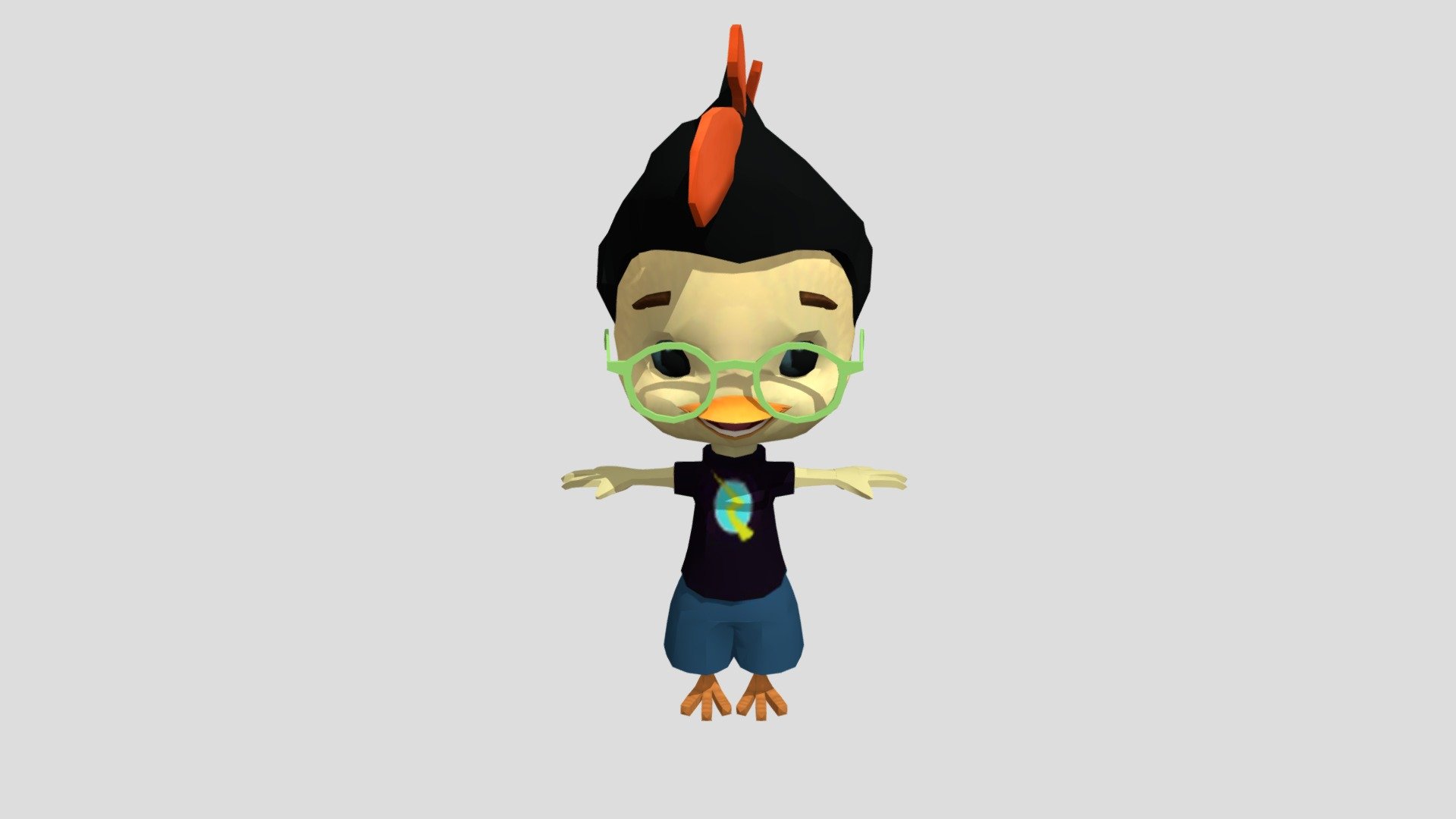 Chicken Little at Wilbur Robinsons - Download Free 3D model by ...