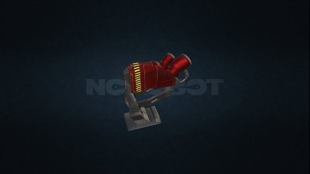 Fire Turret - 3D model by Nokobot [0a78455] - Sketchfab