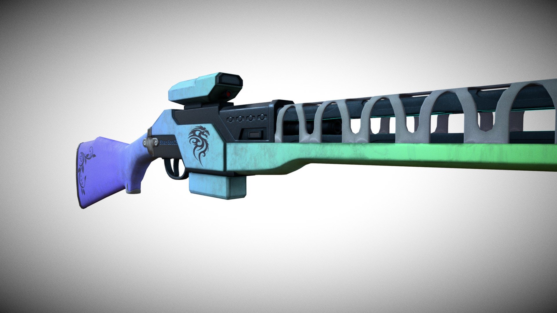 Railgun - 3D model by shardonsaleh [0a78717] - Sketchfab