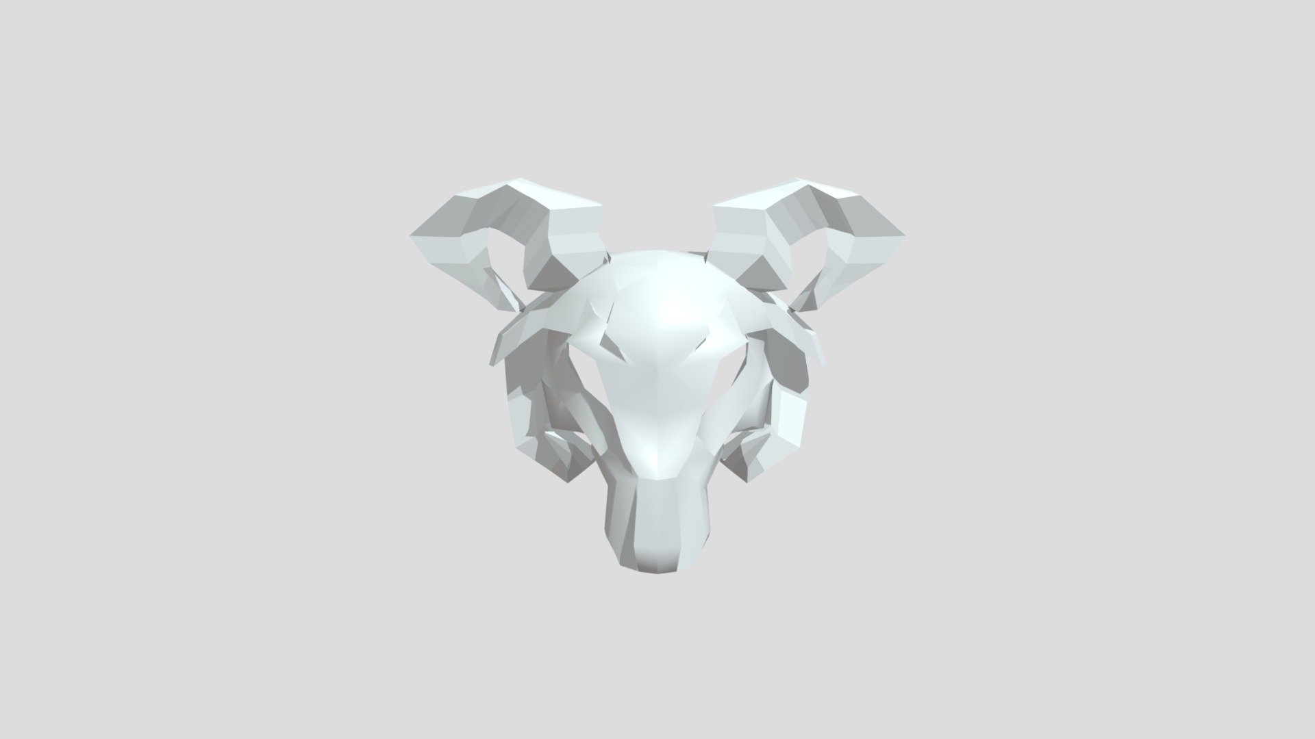 goat mask - 3D model by gioiaonawa [0a79879] - Sketchfab