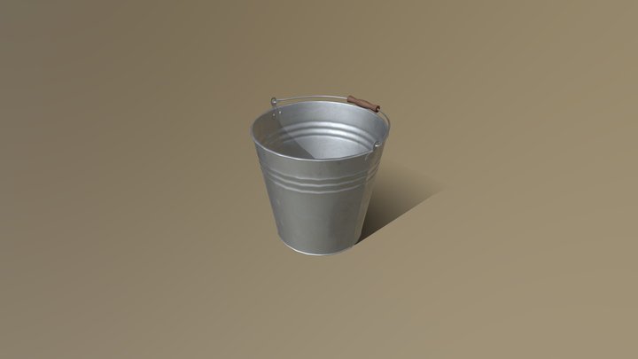 Metal-bucket 3D models - Sketchfab