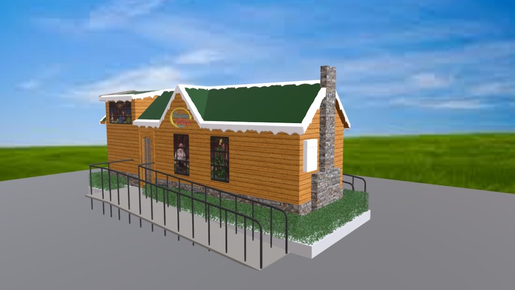 Deyoung_Final - 360 spin model of 3D house - 3D model by Render3DQuick ...