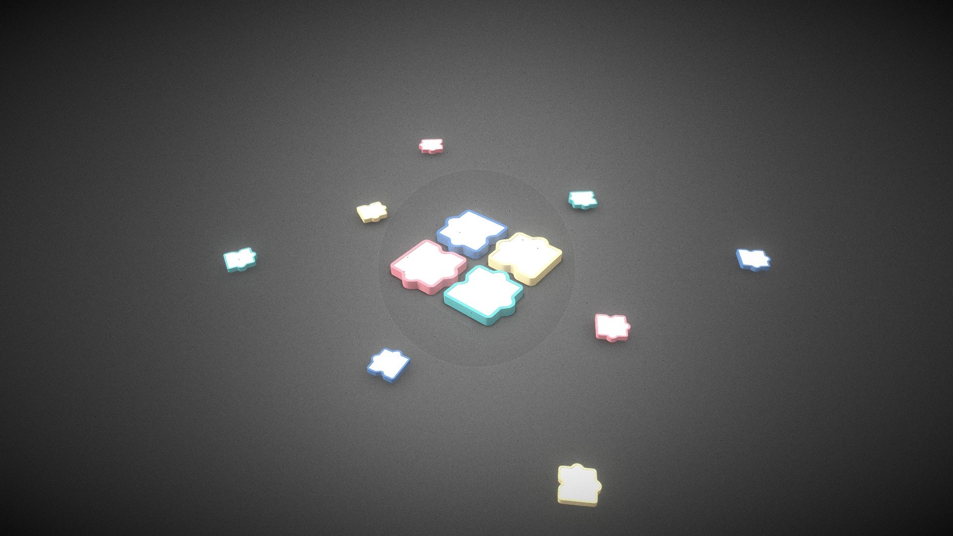 Puzzle Roof Light - Buy Royalty Free 3D model by wingstech.3d [0a7ccd2 ...