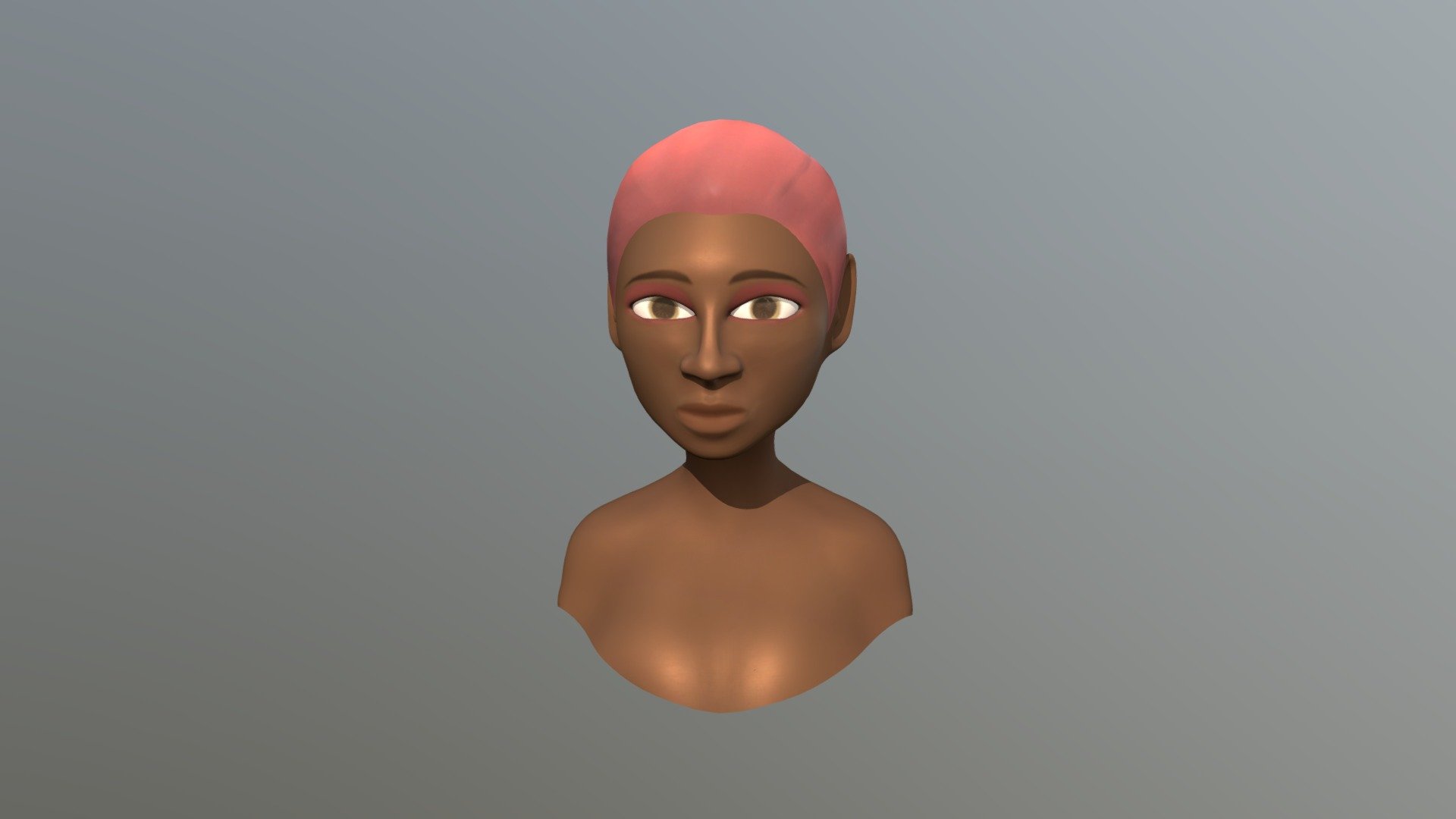 fantasy female character Bust - 3D model by Jeff.A [0a7d036] - Sketchfab