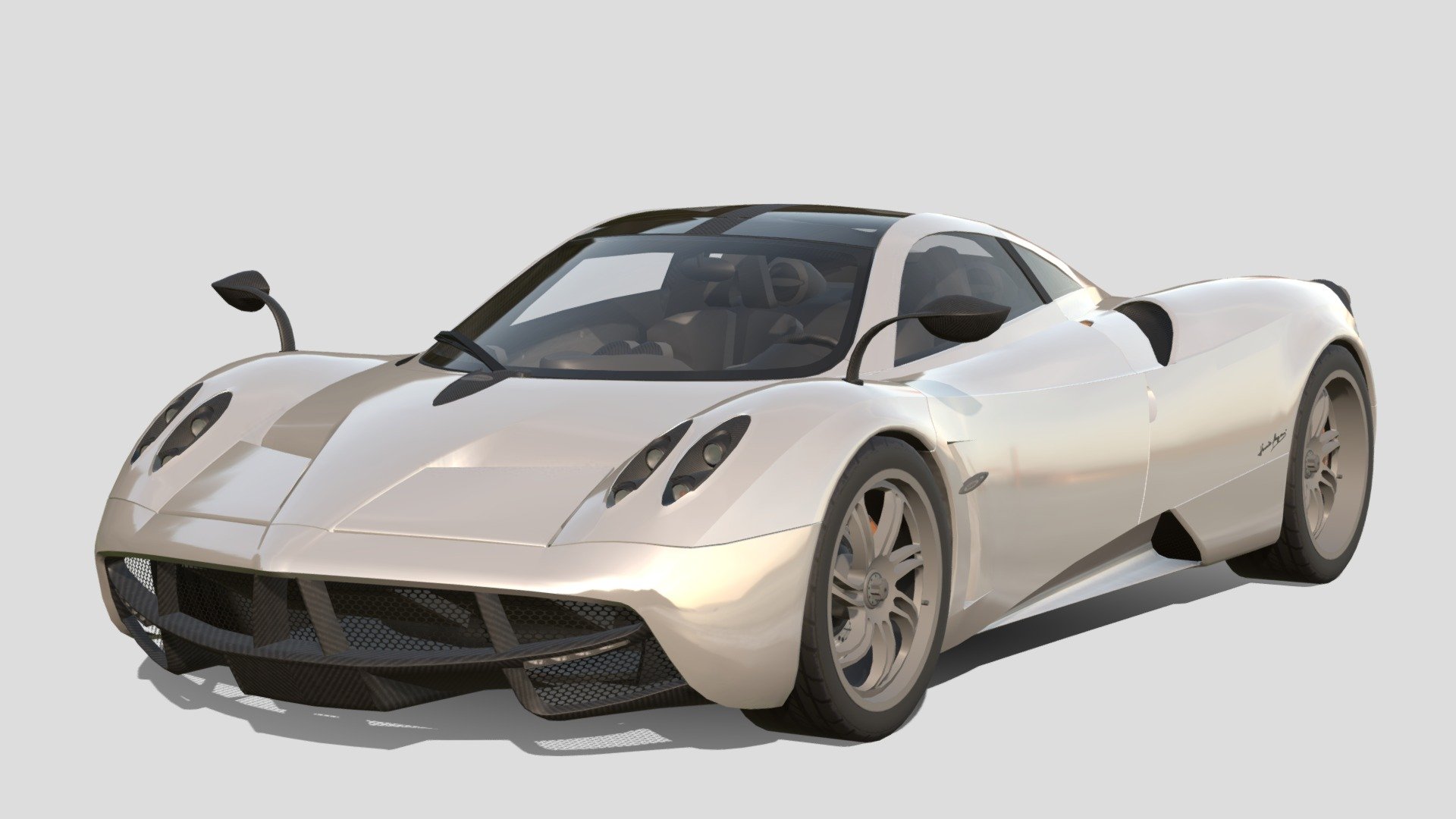 2011 Pagani Huayra - Download Free 3D model by OUTPISTON [0a7ddb7 ...