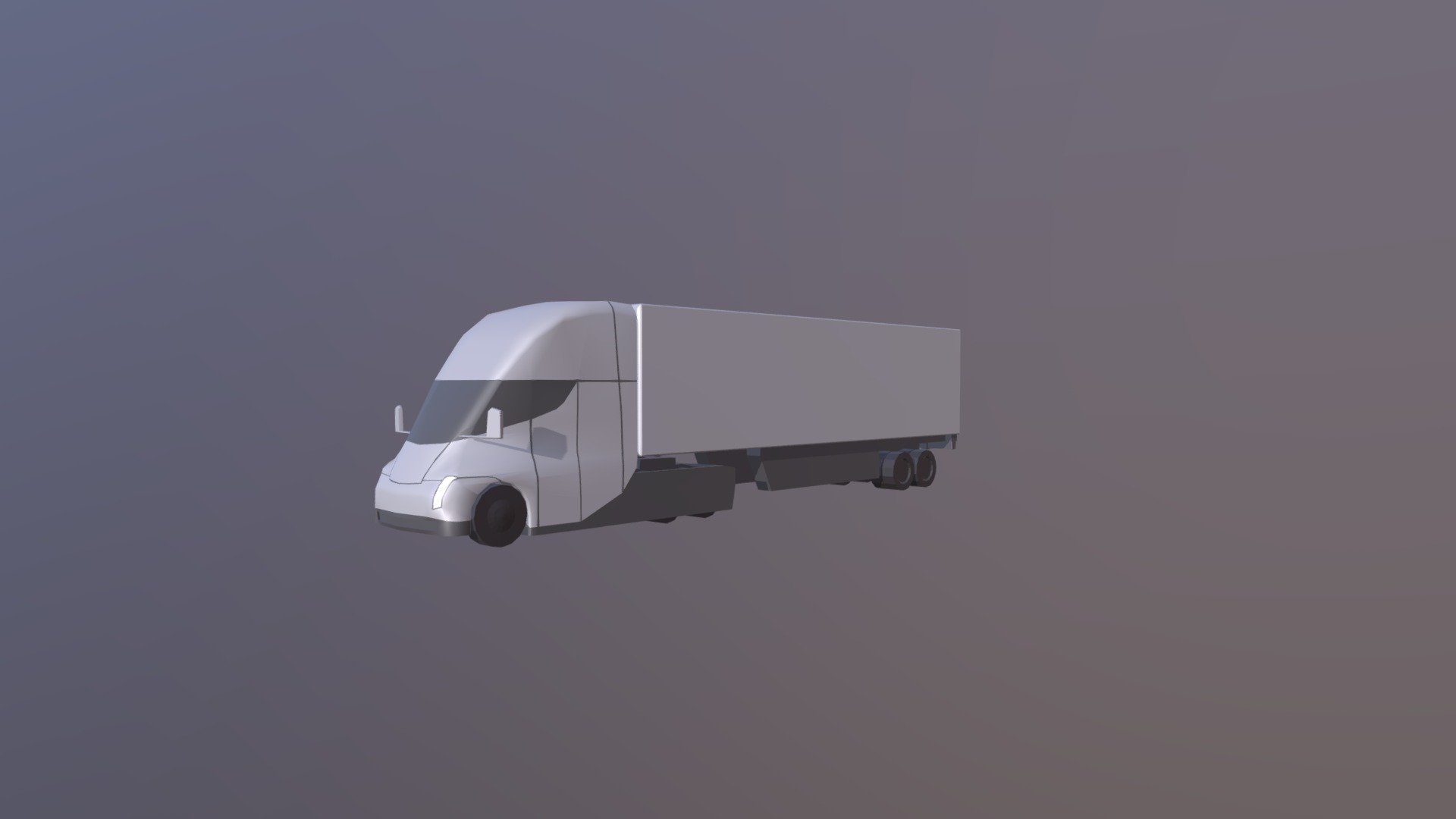 Tesla semi truck - Download Free 3D model by iZnoGouD (@izznogoud ...
