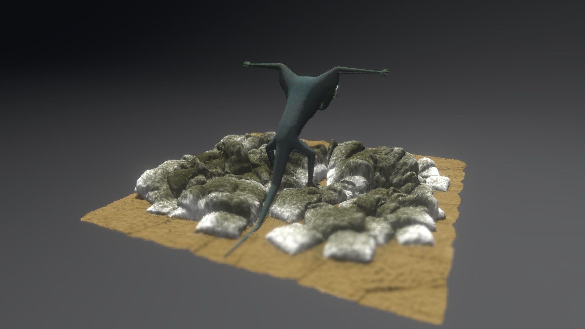 Semi-monster-CGI- Set - Download Free 3D model by Lorenzo-Richmond [0a7f31f] - Sketchfab