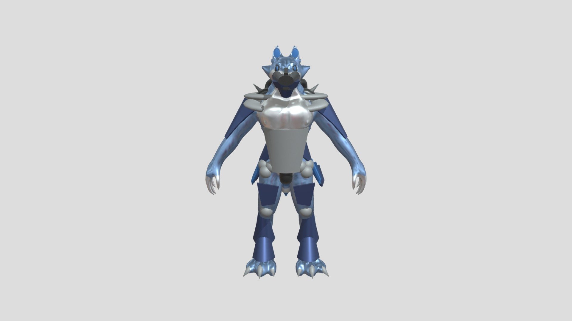 Metal Fox - Download Free 3D model by colby.fox123 [0a833c3] - Sketchfab