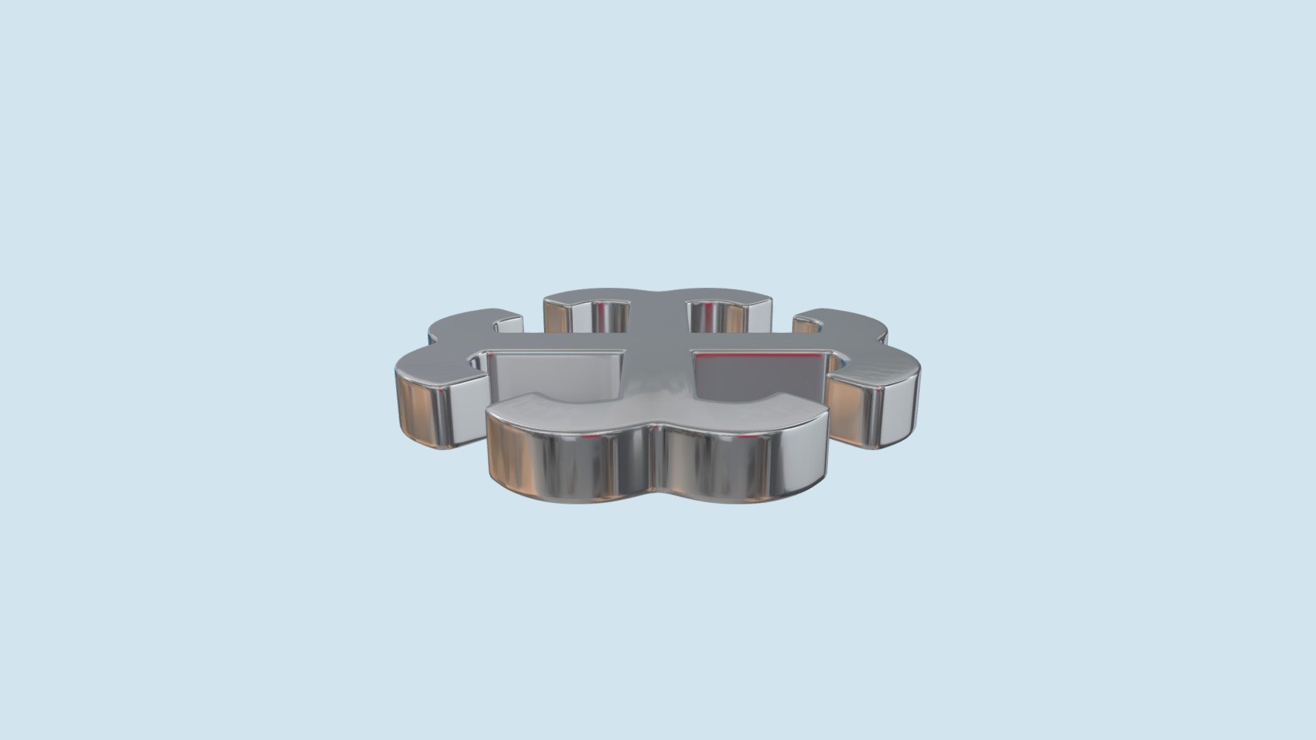 French Cross - 3D model by BRob09 [0a83bff] - Sketchfab