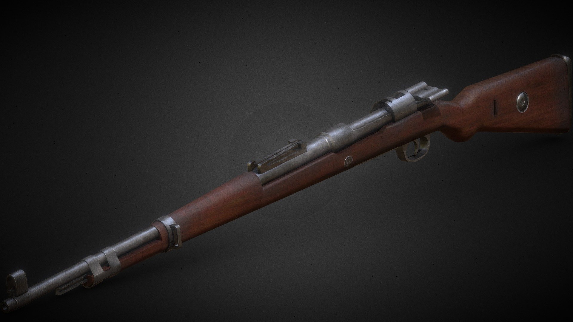 Kar 98 K Sniper Rifle - Buy Royalty Free 3D model by AbderraoufBenoud ...