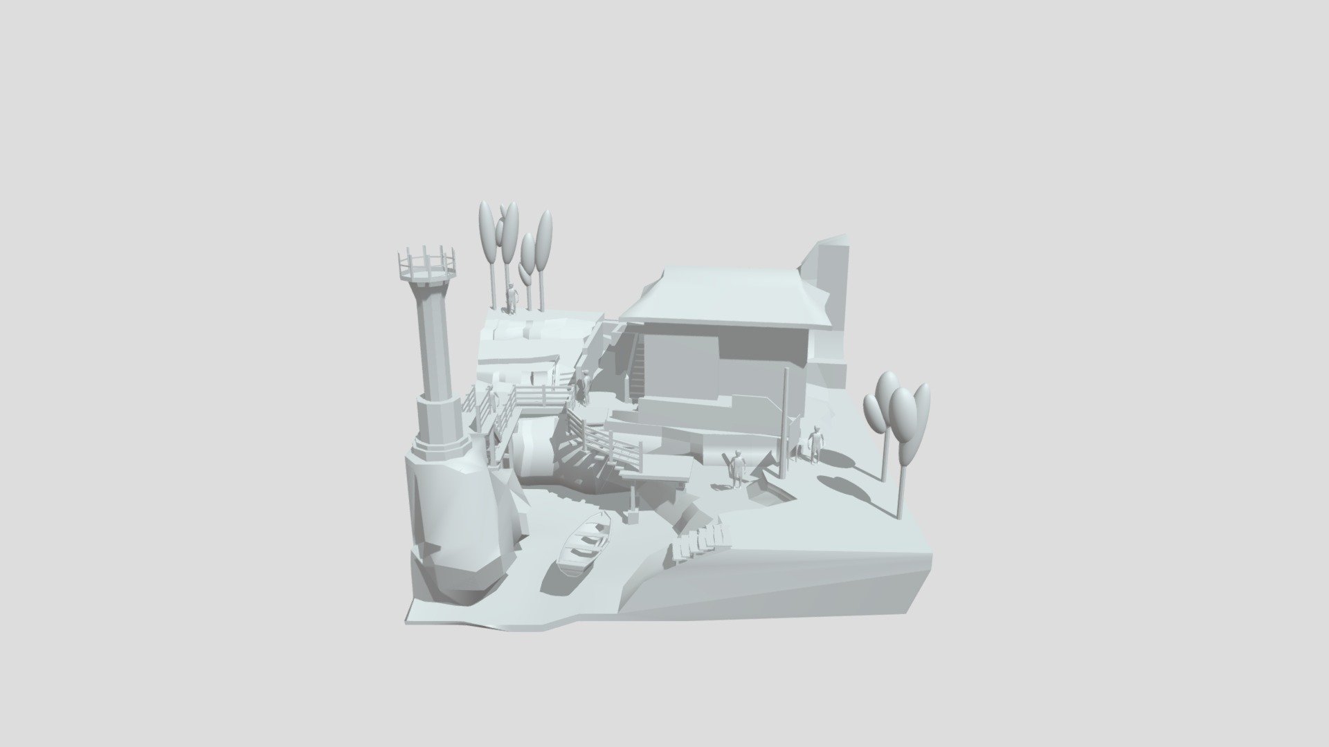 1VFX07E Lee Timothee Blockout2 - 3D model by Timothée Lee (@timotheelee) [0a8625c] - Sketchfab
