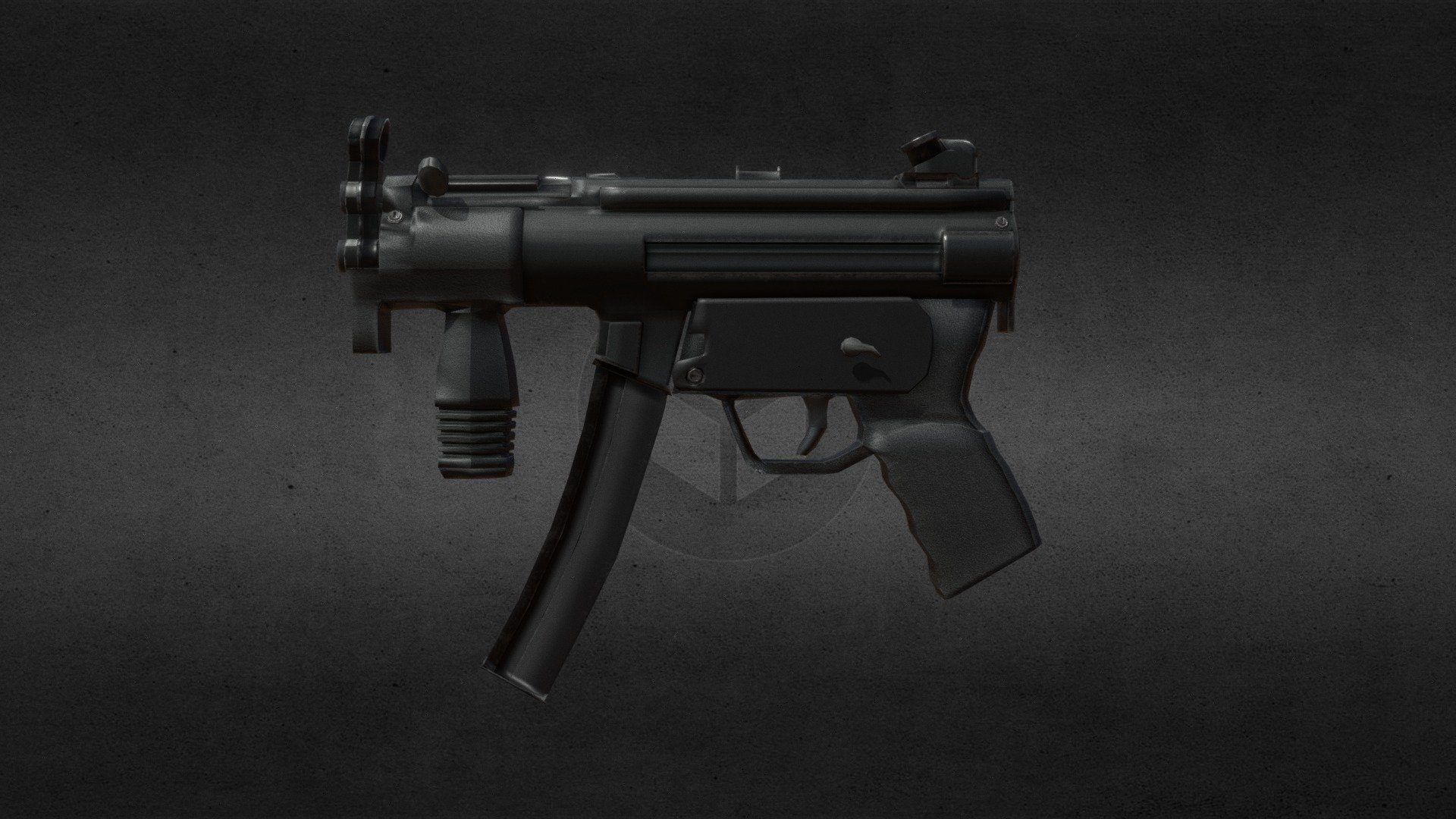 MP5k LOW POLY GAME ASSETE - Download Free 3D model by Harsh Marathe ...