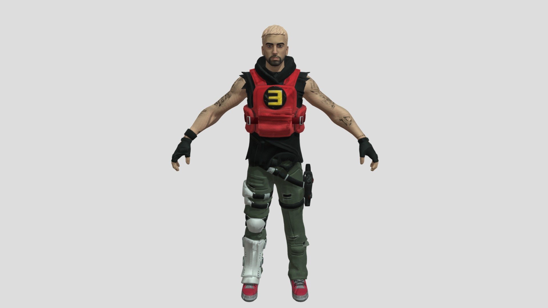 Rap Boy Reloaded - Fortnite Skin - Download Free 3D model by ...
