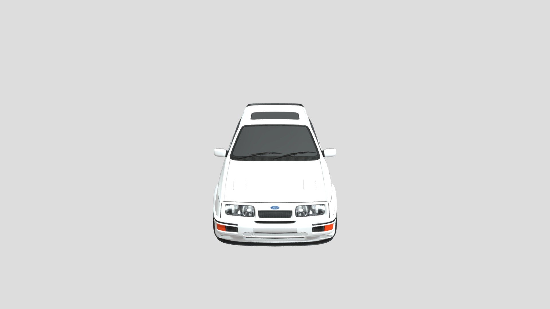 Ford Sierra Costworth - Download Free 3D model by tract (@electricitytk ...