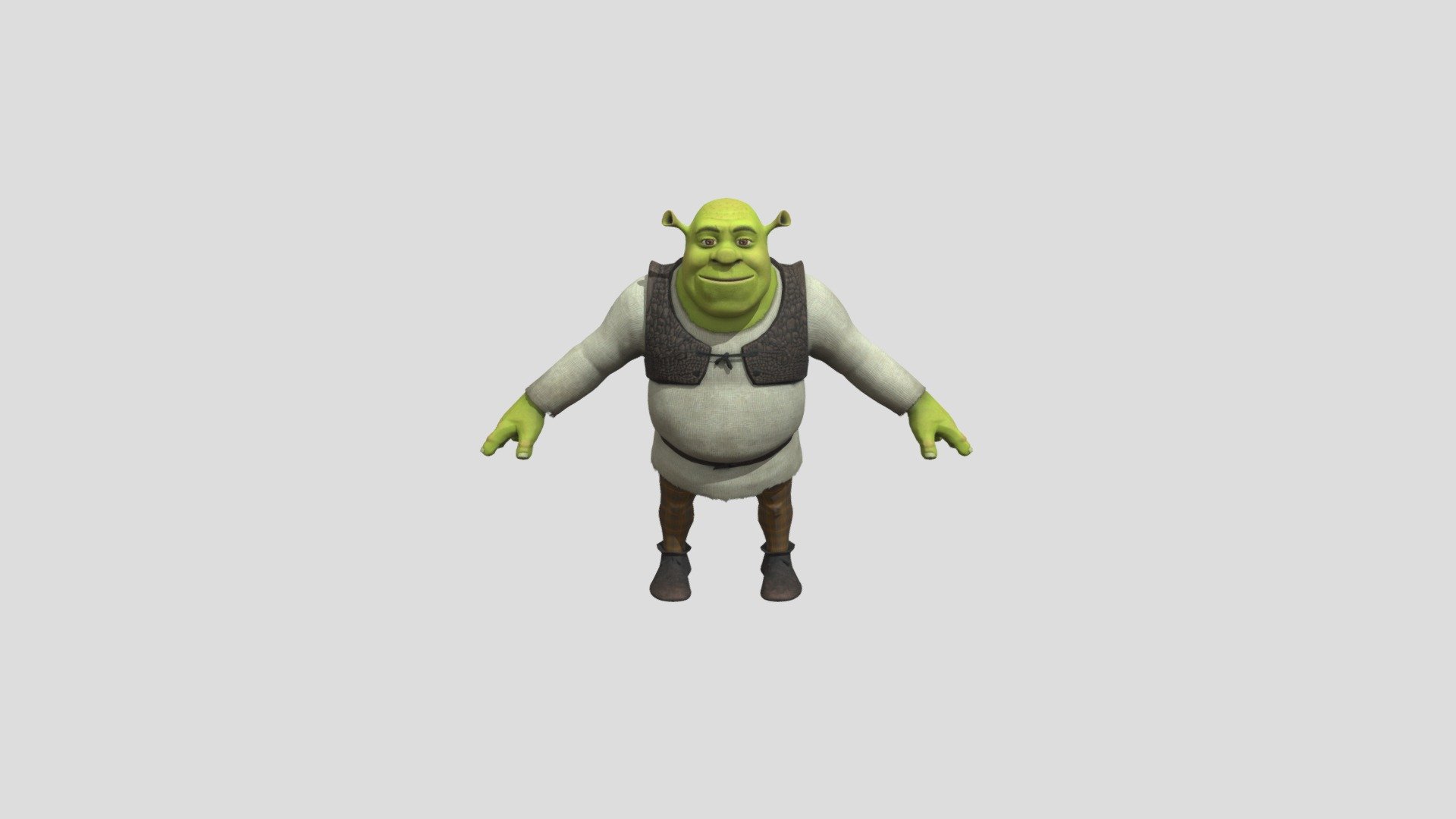 Shrek From Shrek Forever After - Download Free 3D model by Kyle.withem ...