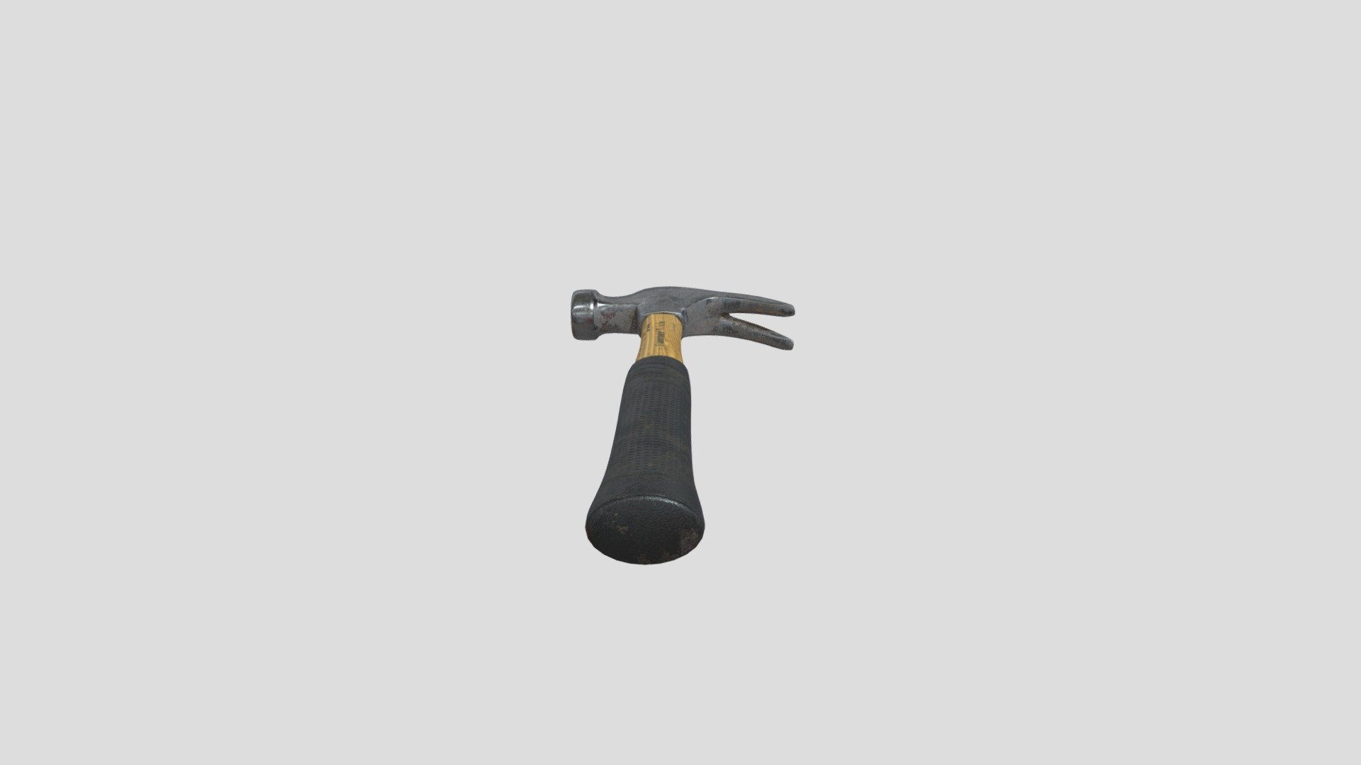 Wooden Hammer with Plastic Grip Asset - Download Free 3D model by ...