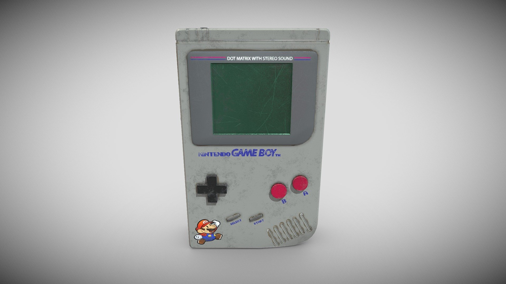 Game Boy - 3D model by Agencia Kairós (@juancruzr) [0a8836b] - Sketchfab