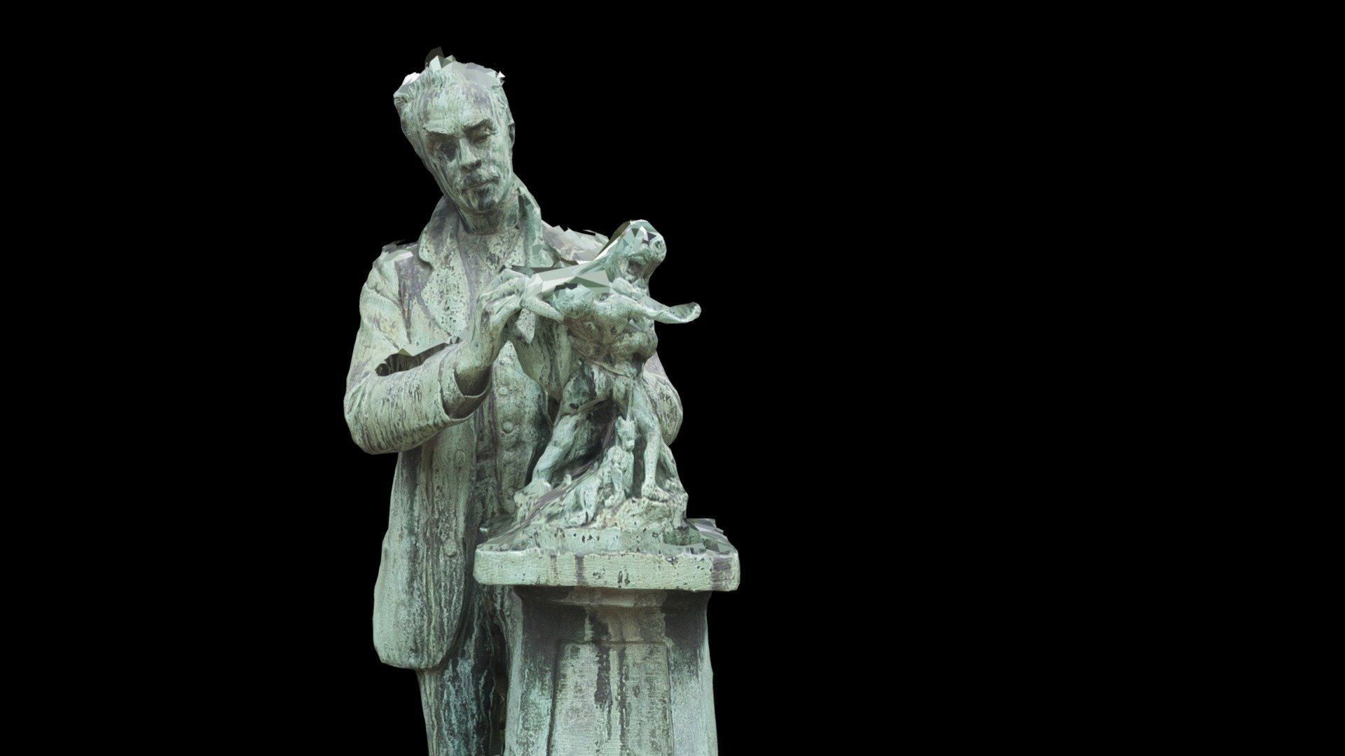 Monument à Emmanuel Fremiet (1913), Henri Greber - 3D model by Quentin ...