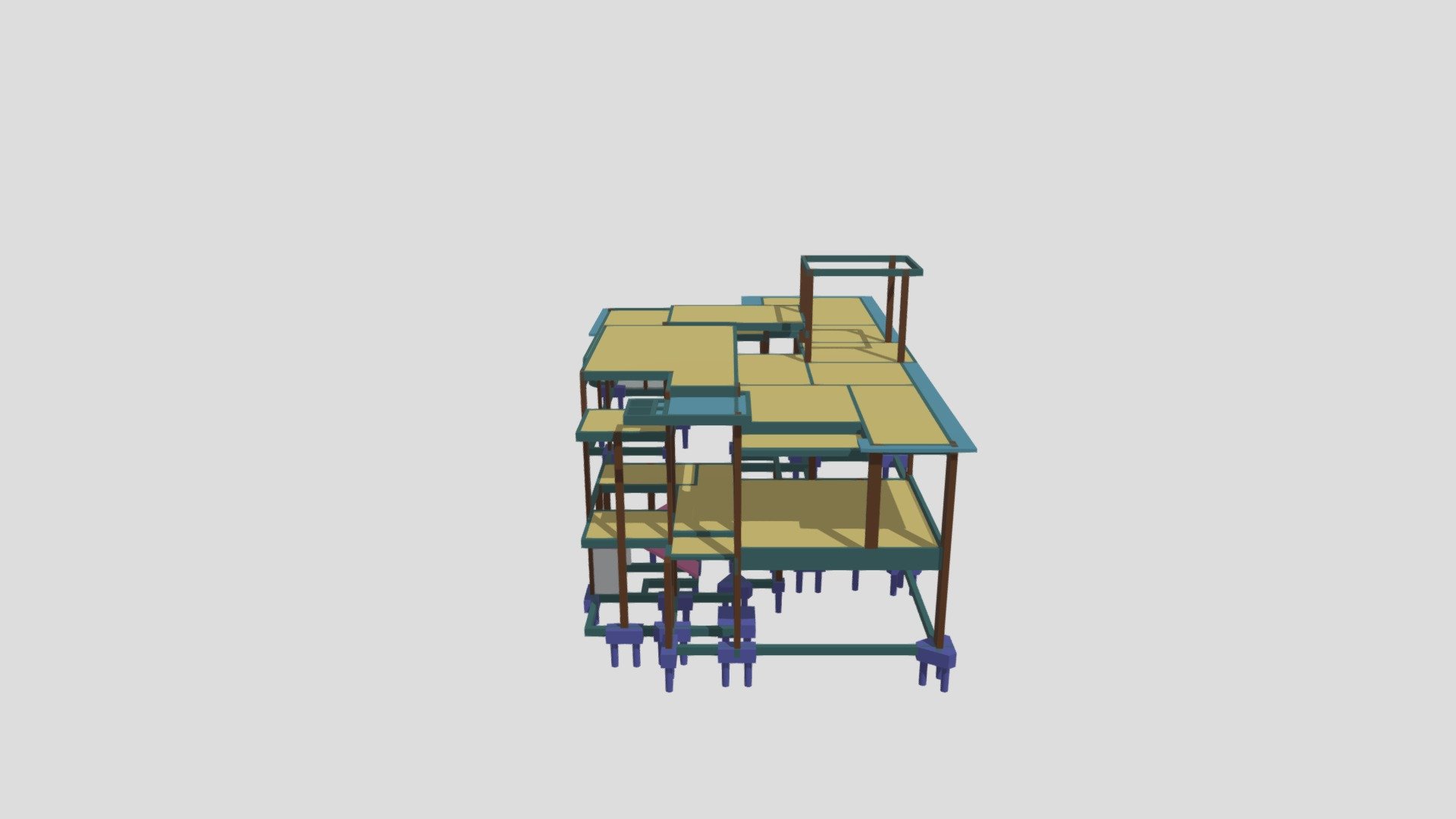 3D Residência MBR - Alphaville - Download Free 3D model by Daniel ...