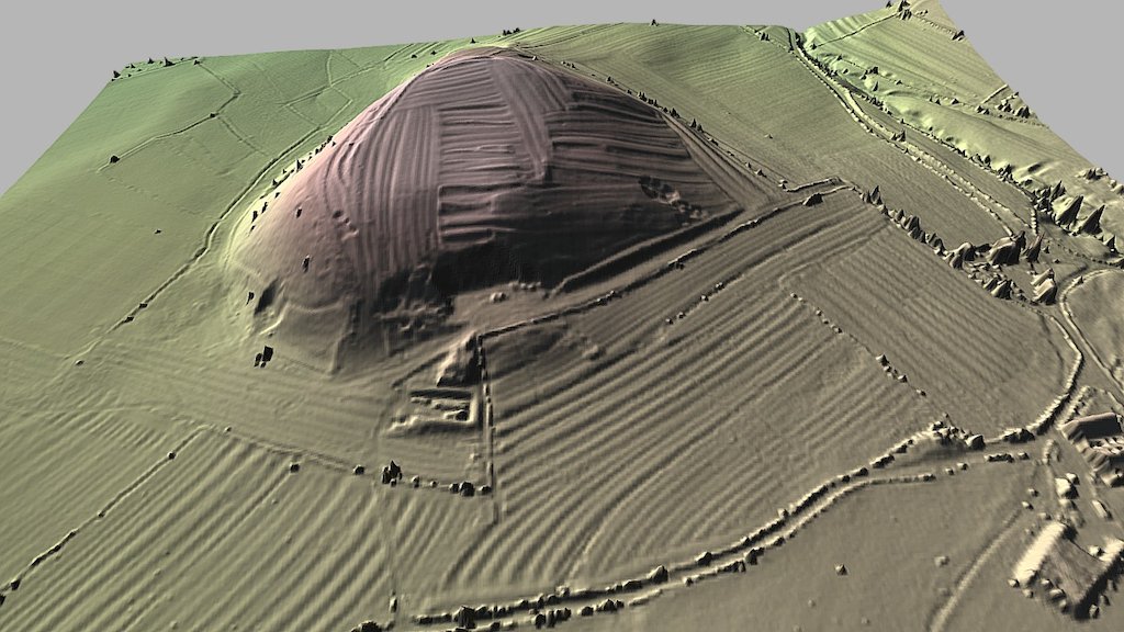 How Hill Prehistoric Hilltop Fort, Swaledale - Download Free 3D model ...