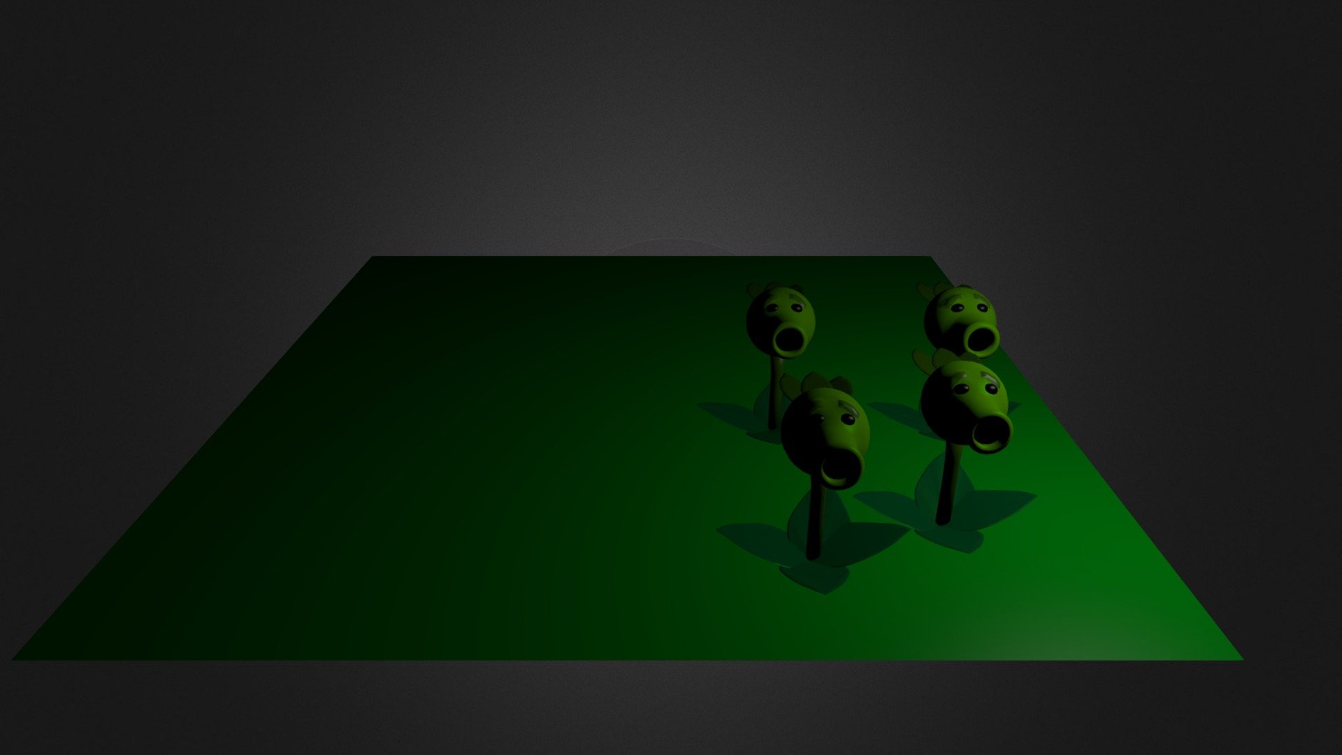 pvz green plant.blend - 3D model by JonathanBrumbaugh [0a8e64b] - Sketchfab