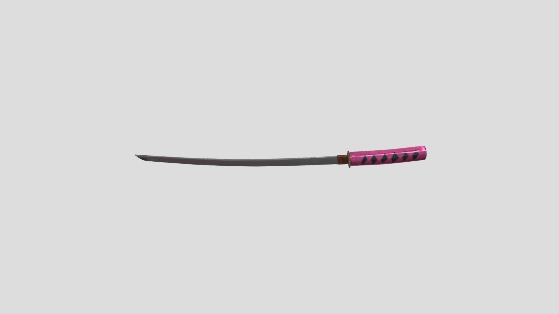 Simple Katana - Download Free 3D model by Madssen [0a8fdcd] - Sketchfab