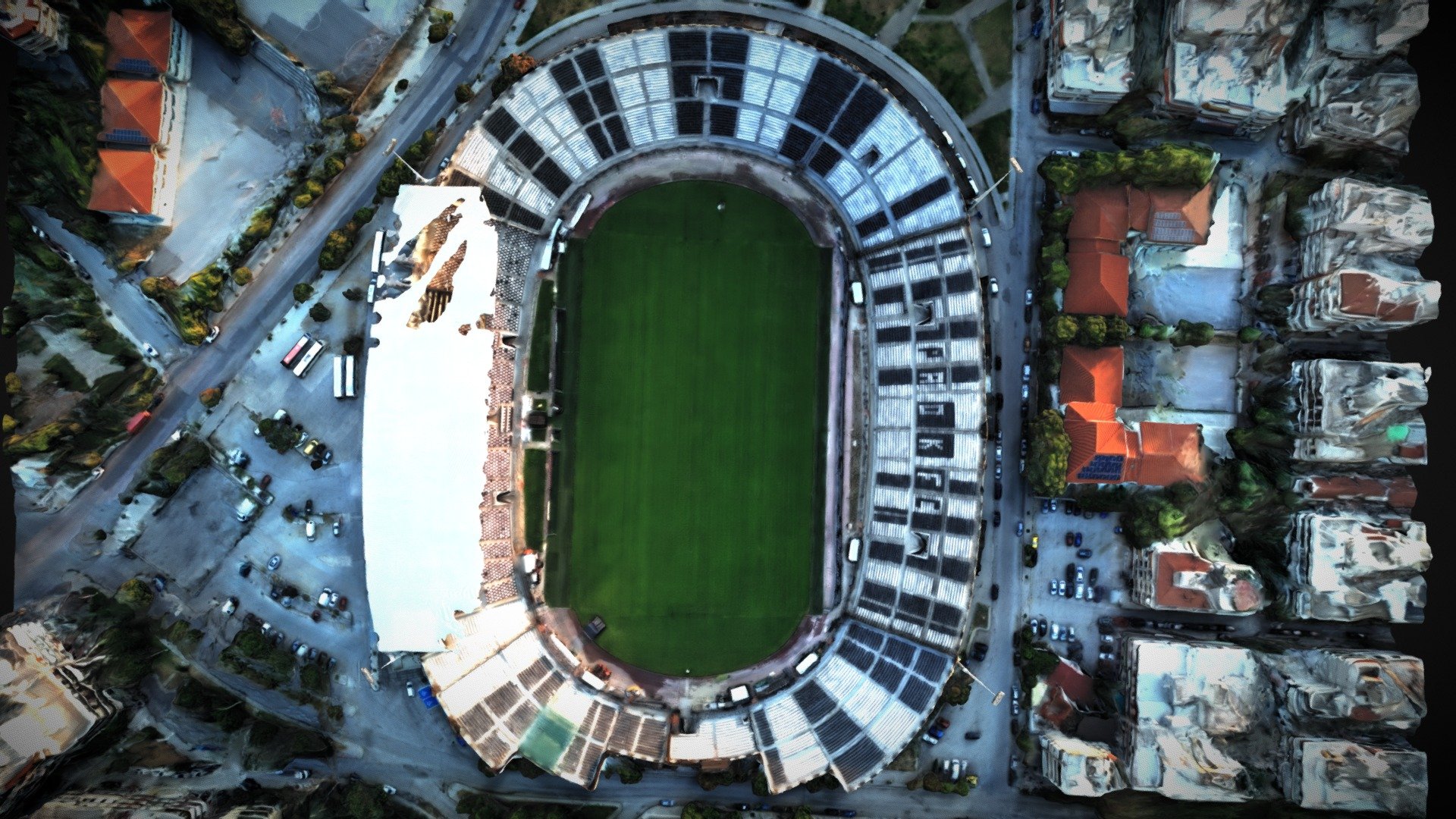 PAOK FC Stadium Interactive Map (Θεσσαλονίκη) - 3D model by MEGALODON ...