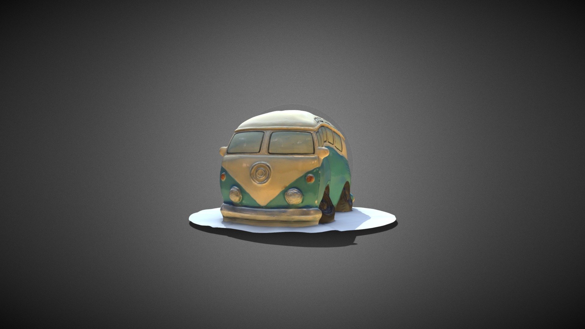 Volkswage Bus Coin Bank - 3D model by itsmerolfzurc [0a912ef] - Sketchfab