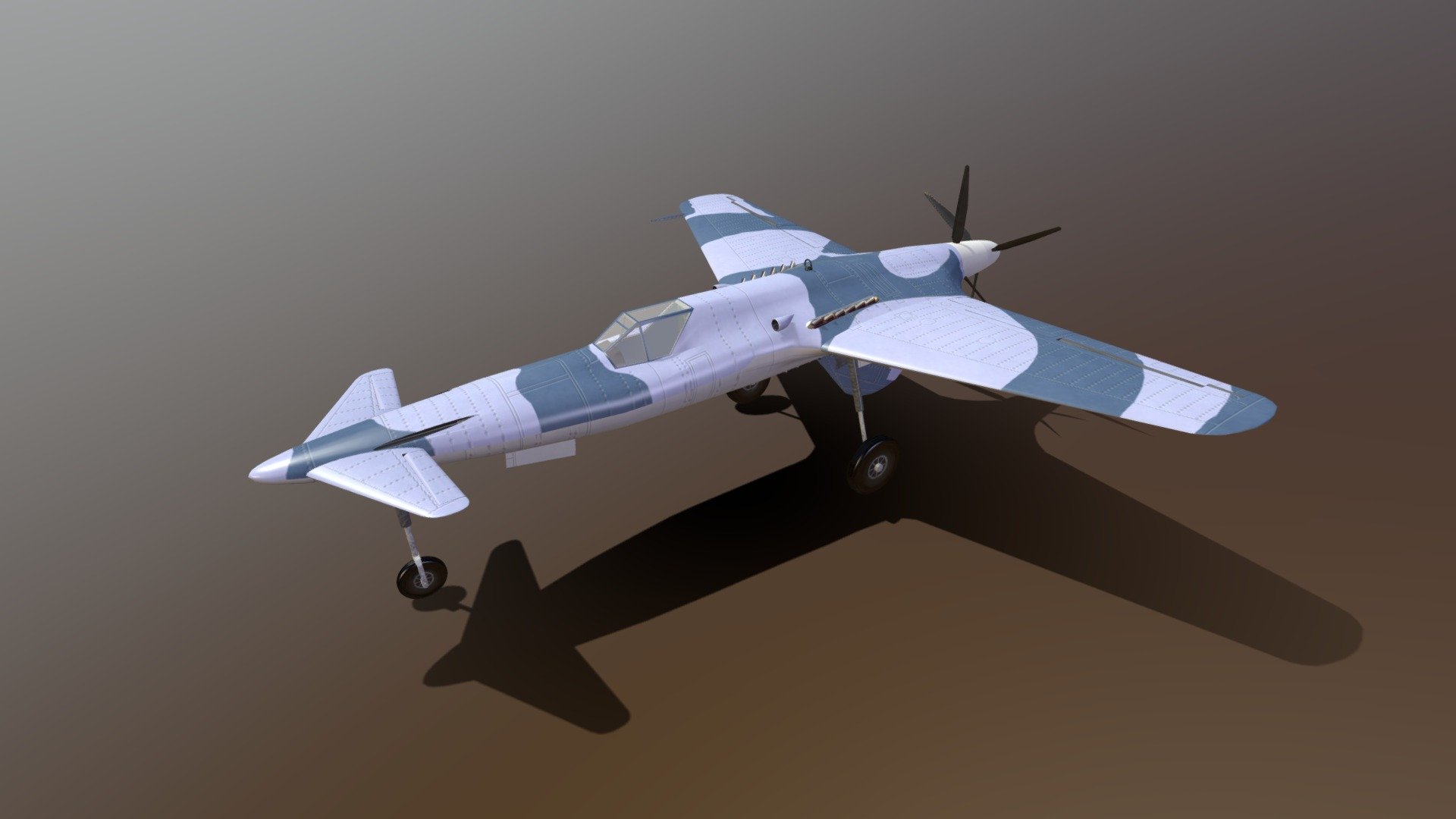 Henschel Hs P 75 - Download Free 3D model by helijah [0a914a3] - Sketchfab